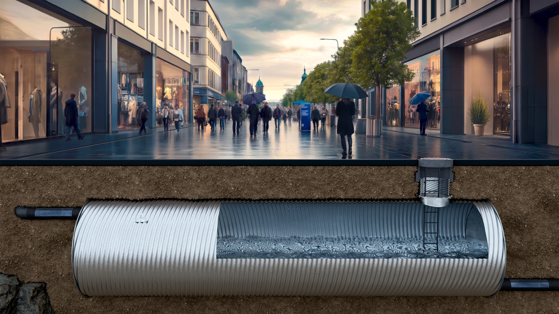 Underground drainage systems — Solutions for water management